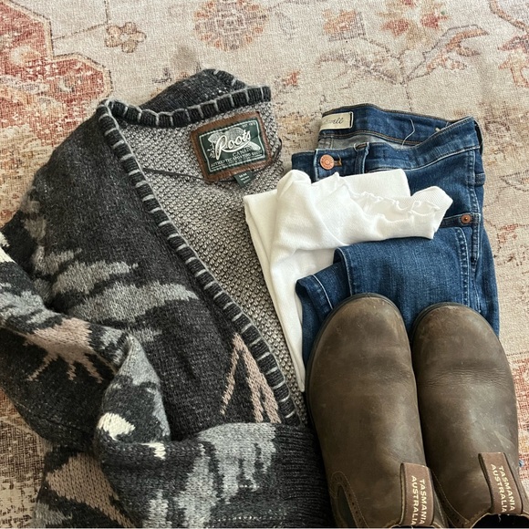 Roots | Sweaters | Roots Aztec Tasseled Wool Cardigan | Poshmark